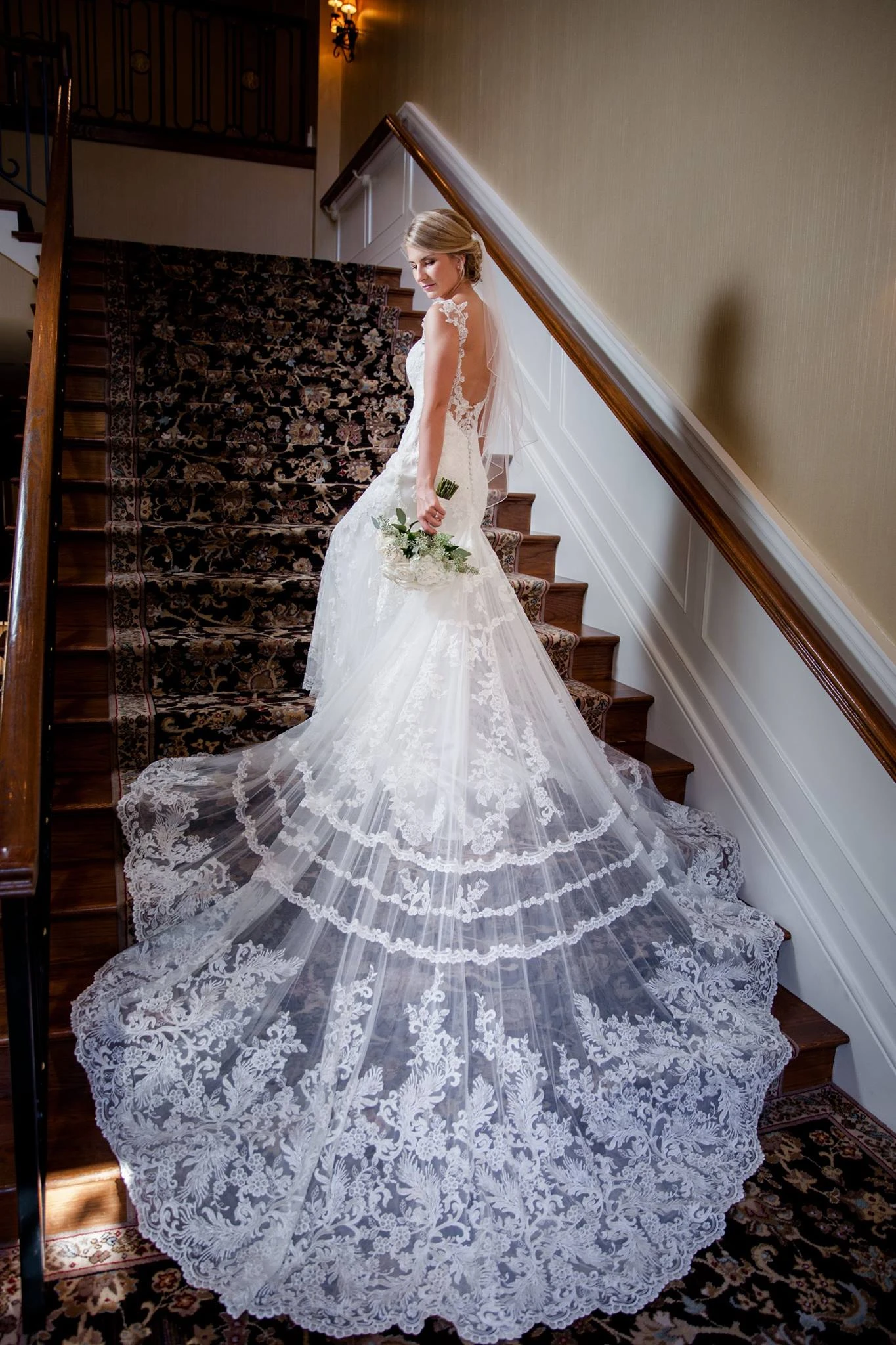 Real Martina Liana Bride Lauren + Forrest - Pretty Happy Love - Wedding ...