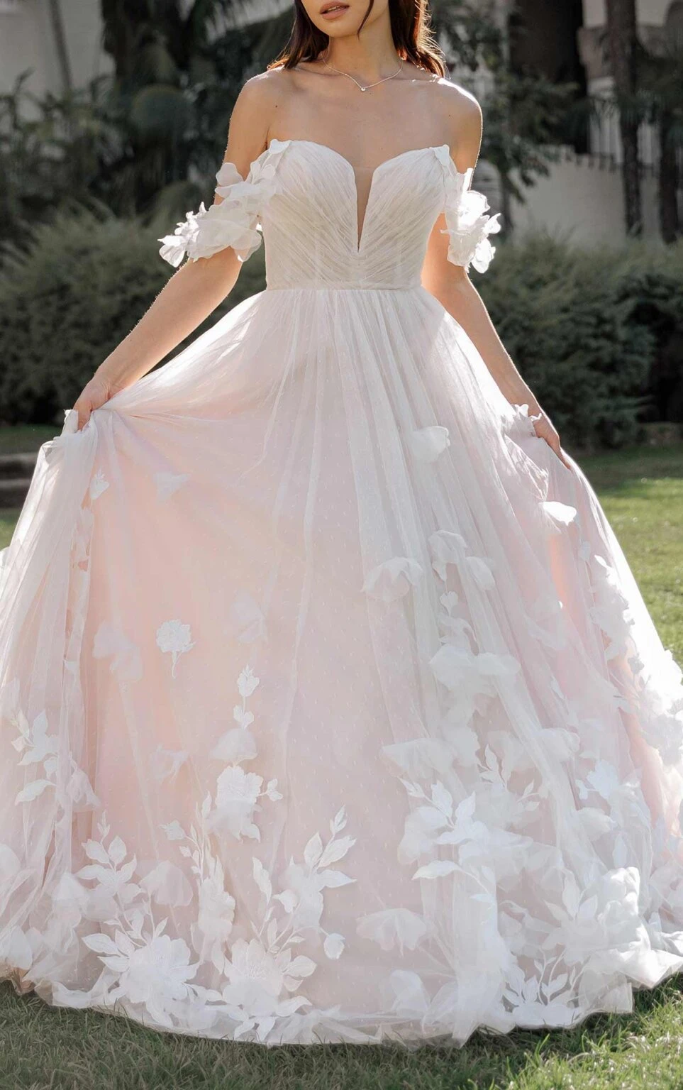 Trending Wedding Dresses with Color | Pretty Happy Love